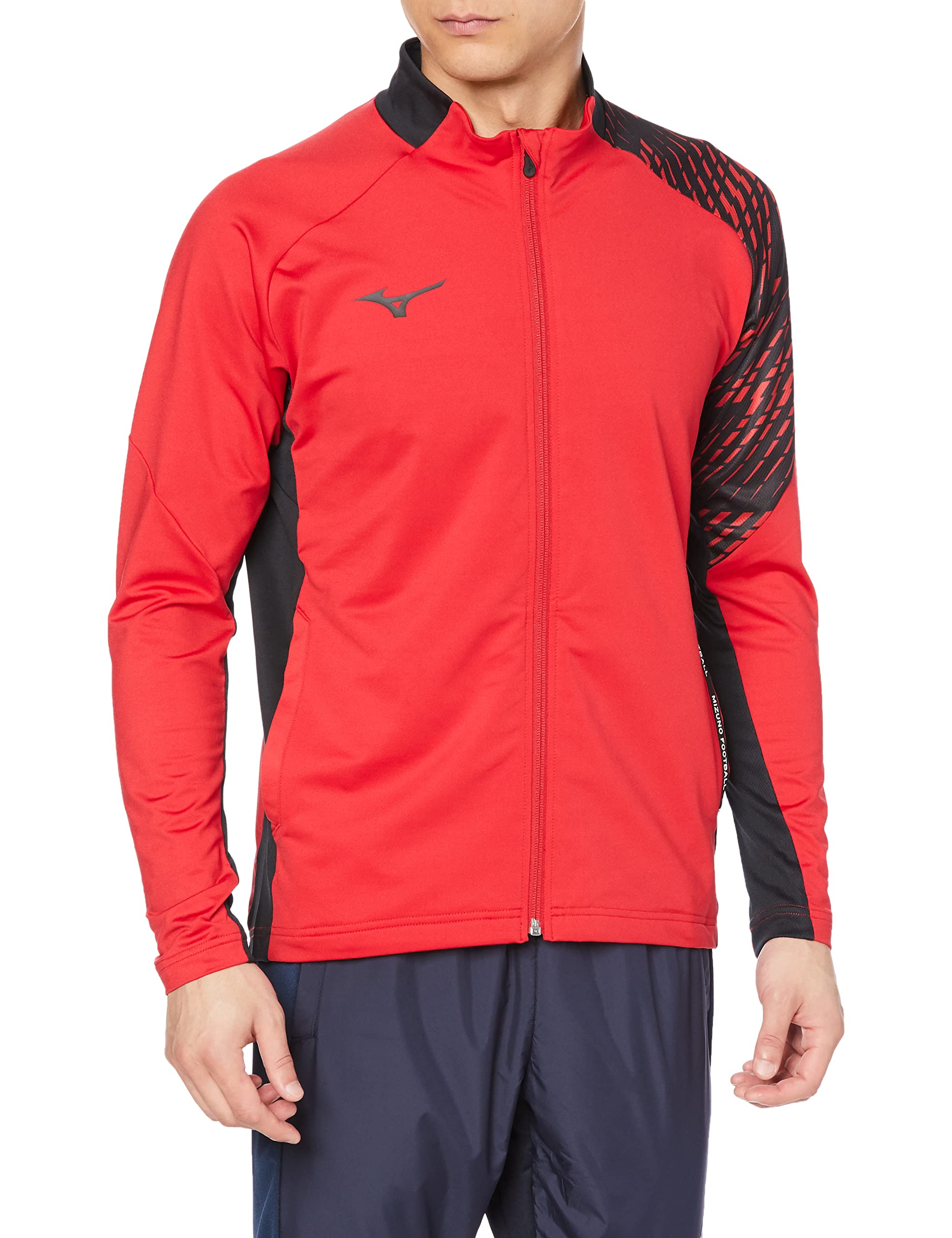 ミズノ(MIZUNO) サッカーウェア PROストレッチフリースシャツ 吸汗速乾 P2MC2515 チャイニーズレッド Mサイズ Amazon | [ミズノ] サッカーウェア ストレッチフリースシャツ